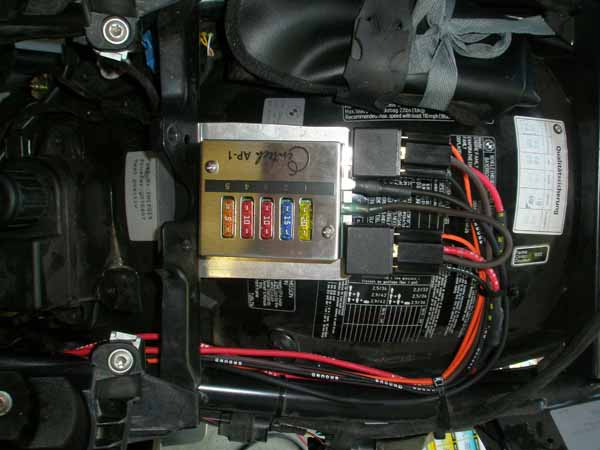 Mounting Centech Fuse Block - Bike Related Things - BMWSportTouring