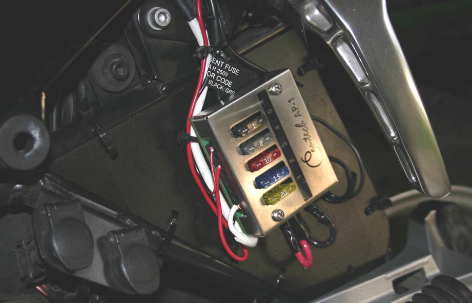 Where to install Centech fuse block? - Oilheads - BMWSportTouring