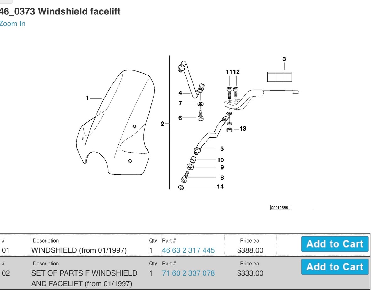 R1100R windshield question - Oilheads - BMWSportTouring