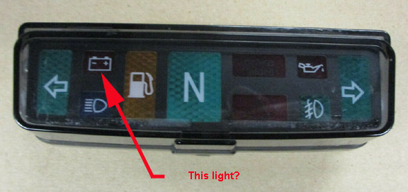 Battery lamp stays on even when ignition is turned off - Oilheads ...