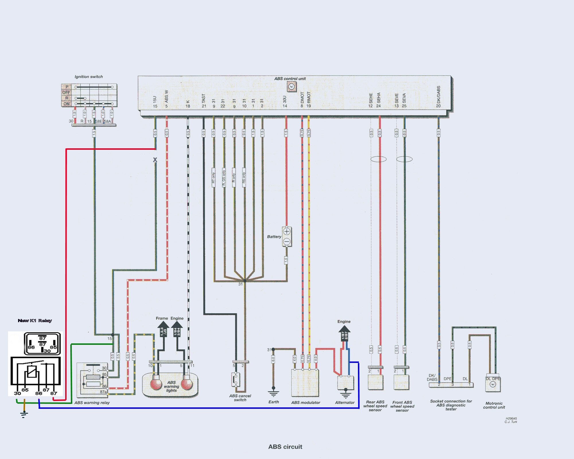ABS-II Low Voltage Fault Modification - Oilheads - BMWSportTouring