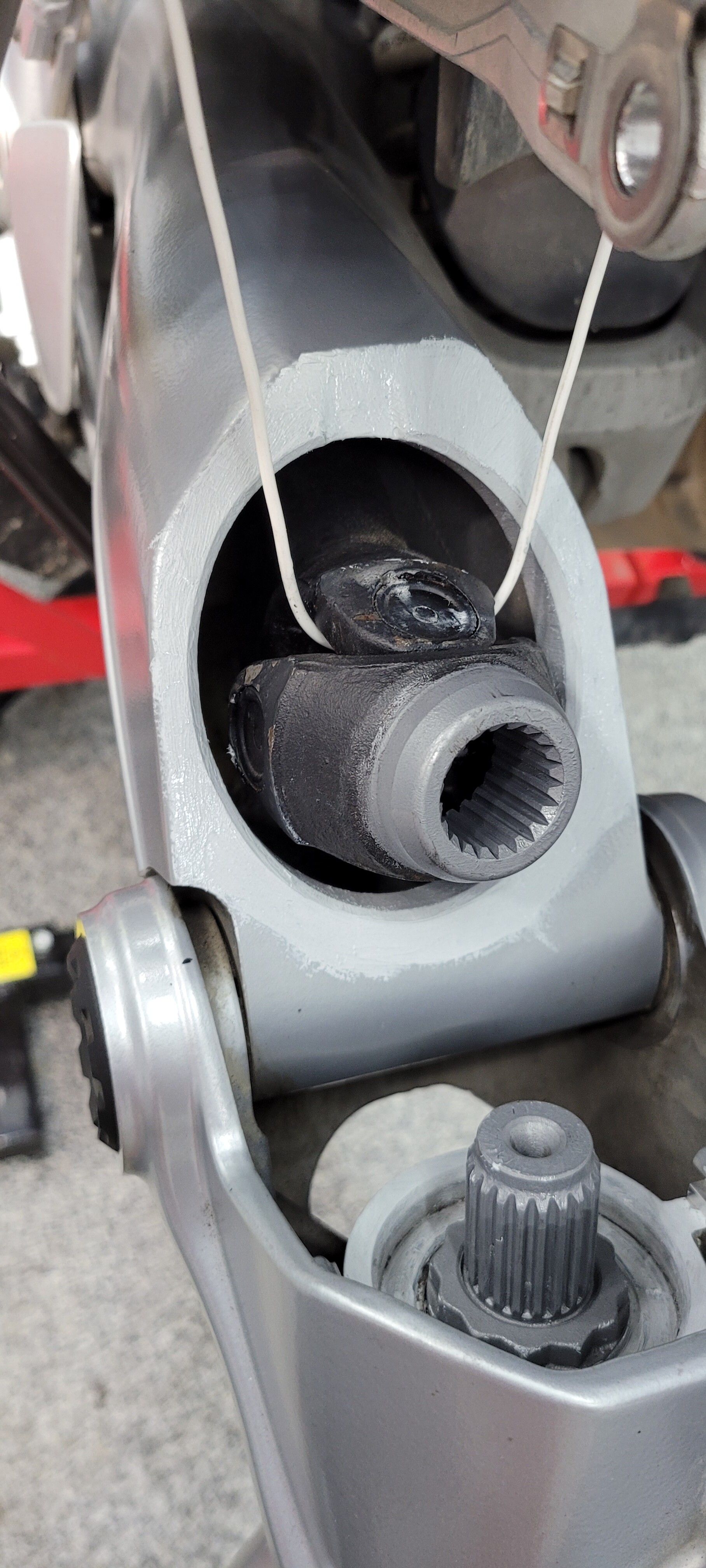Spline lube symptom? - Wetheads - BMWSportTouring