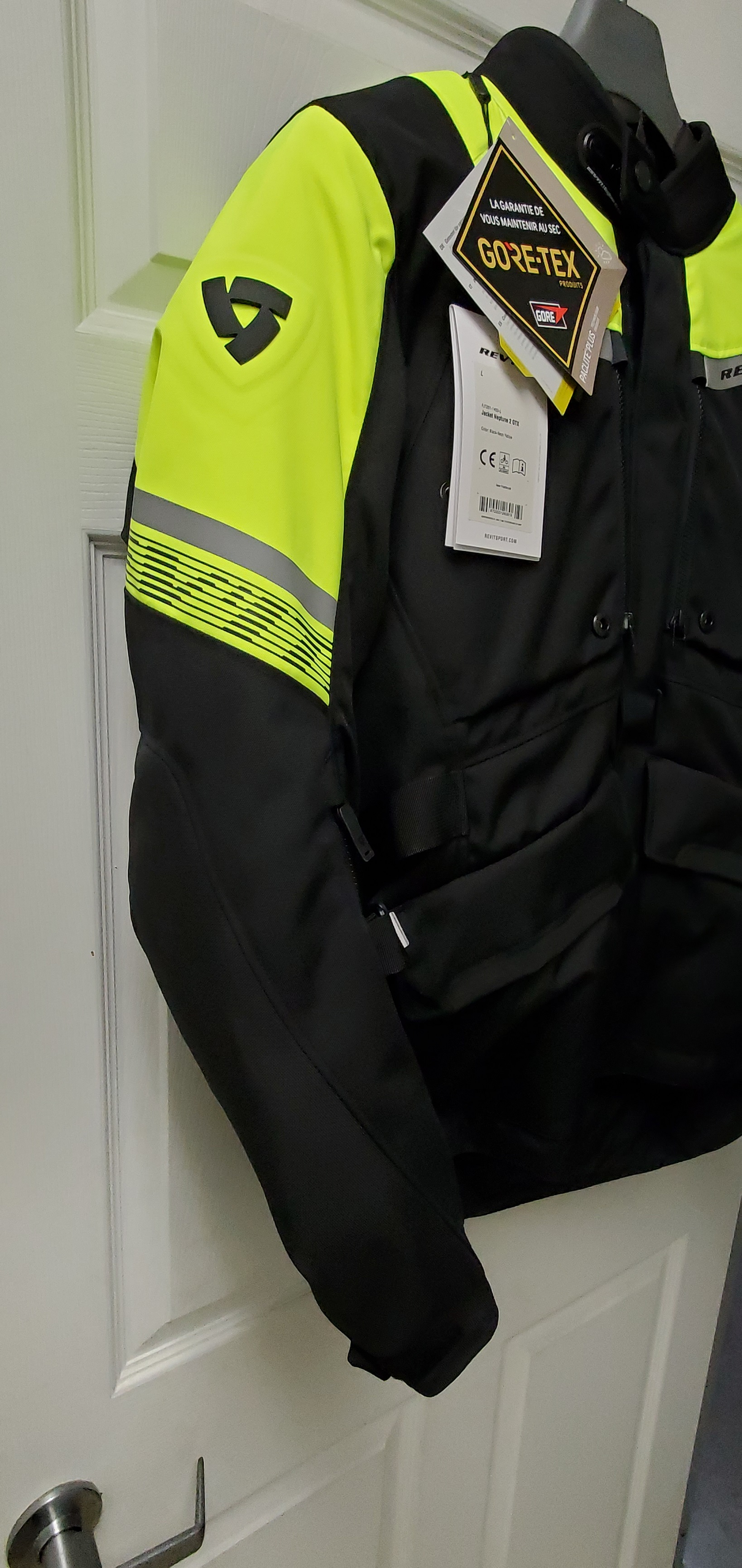 SOLD - Rev'it Neptune Gore Tex Jacket, Large - Riding Gear ...