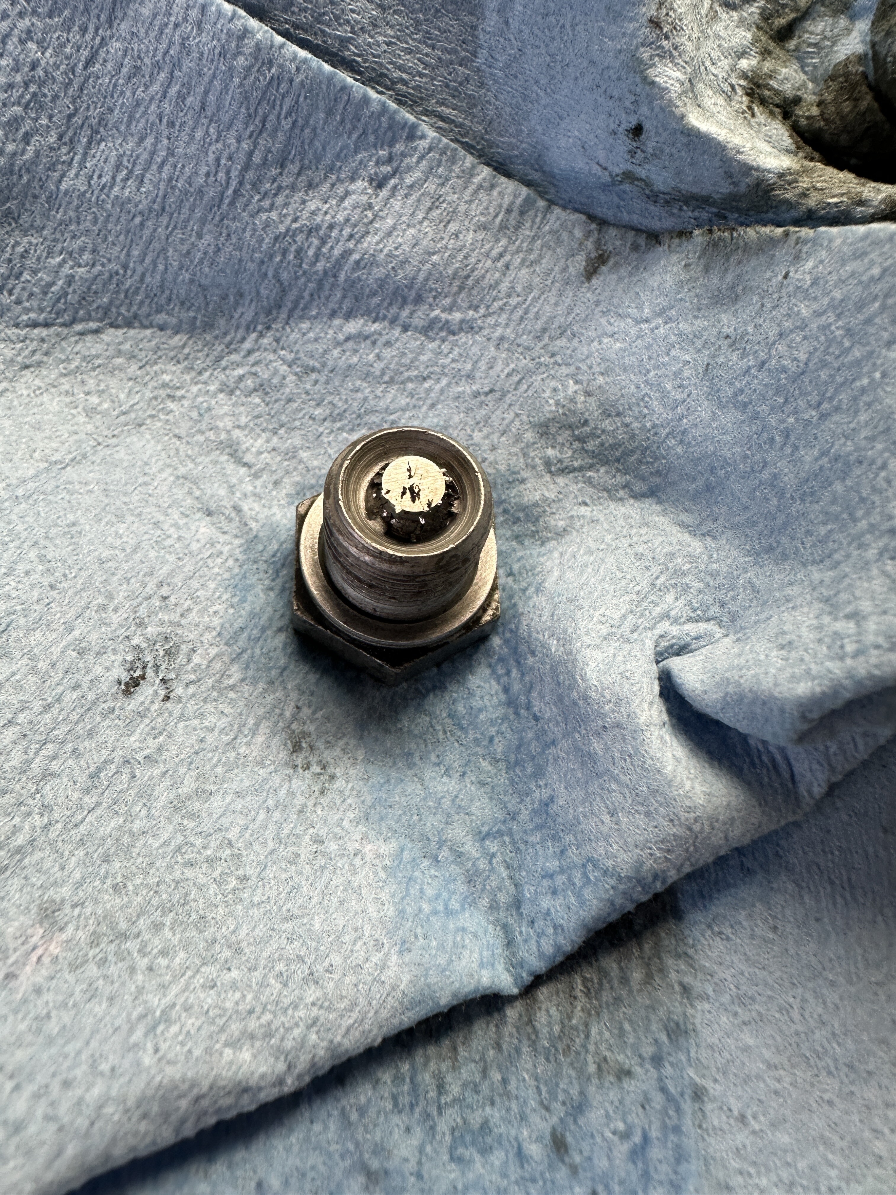 Final drive drain plug metal bits - Oilheads - BMWSportTouring
