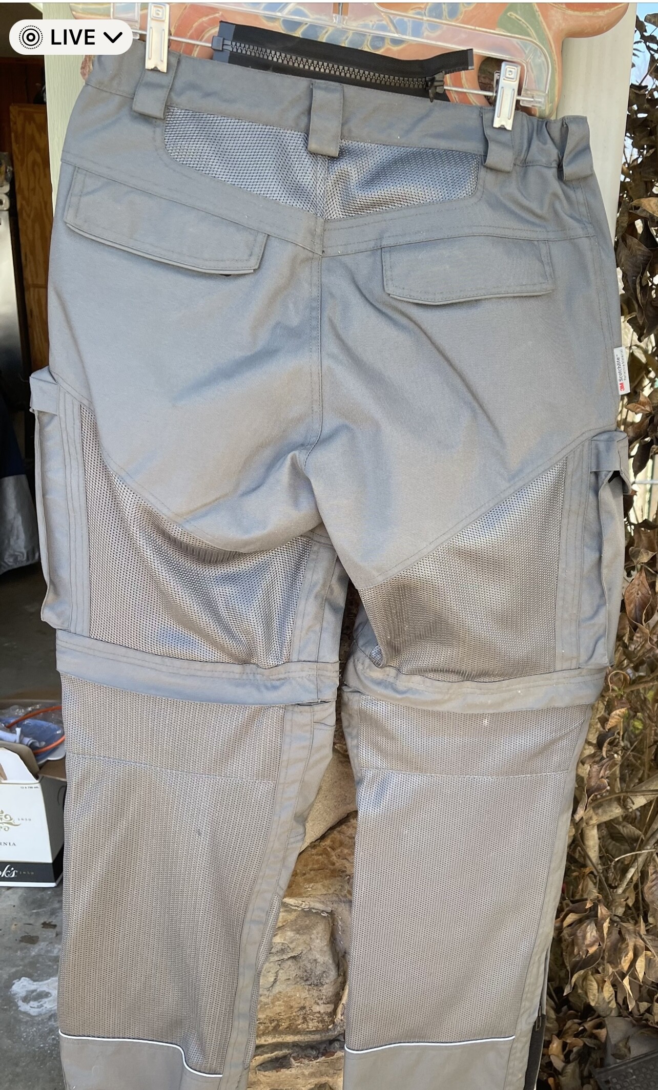 Riding pants with zip-off lower legs? BMW Summer pants available ...