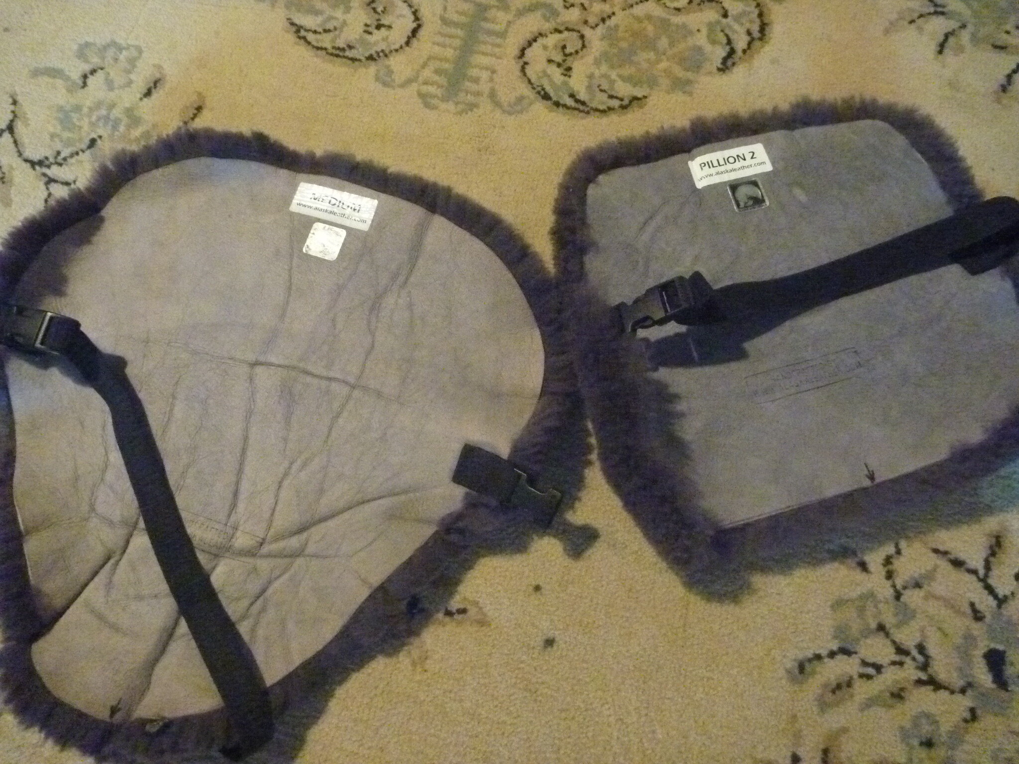 SOLD - FS Alaska Leather seat pads - Parts and Accessories ...