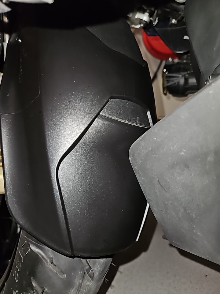 Best front fender extender for current-gen shiftcam 1250RT? - Bike ...