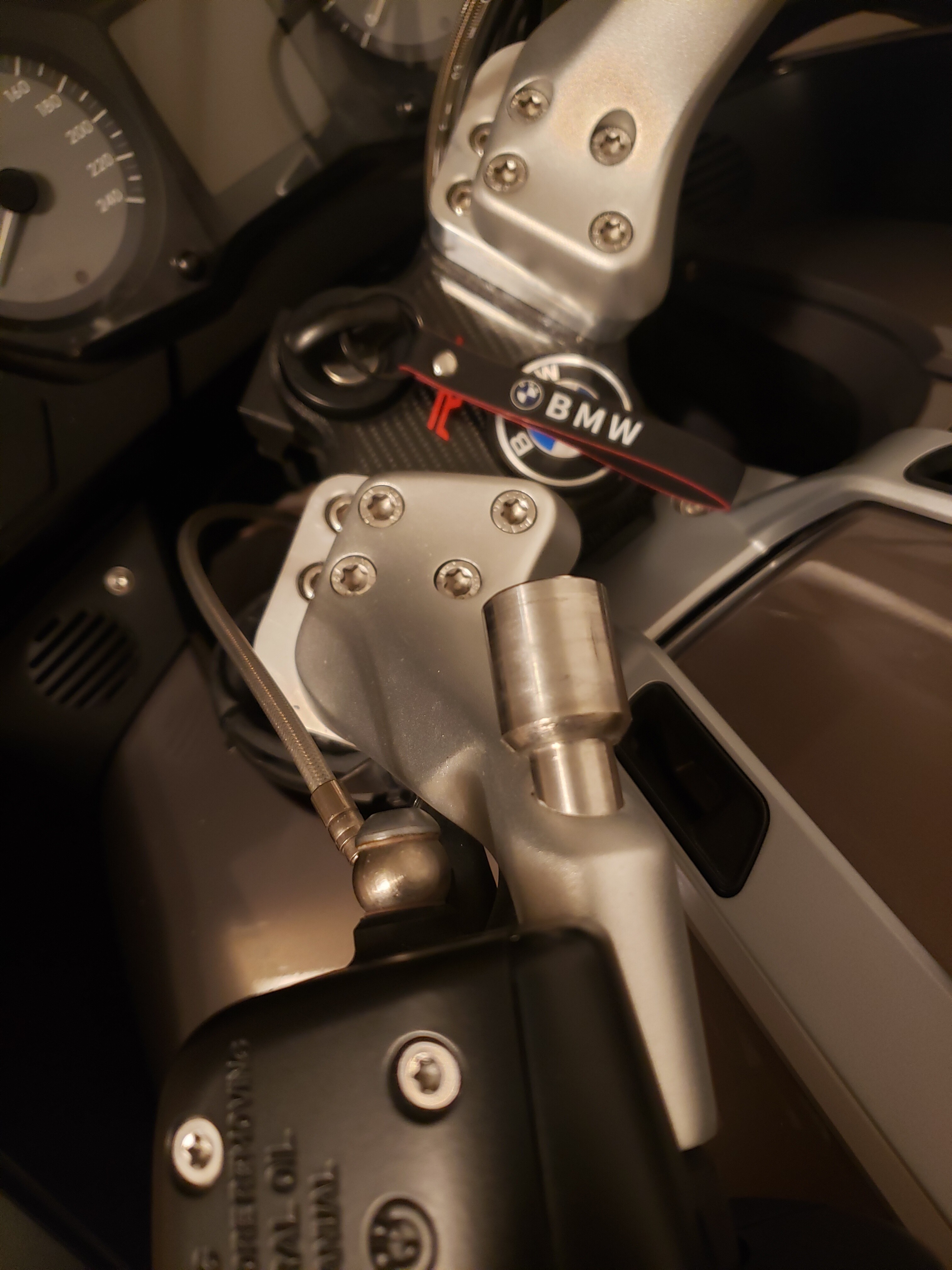 Handlebar "Extension Rod" - Hexheads - BMWSportTouring