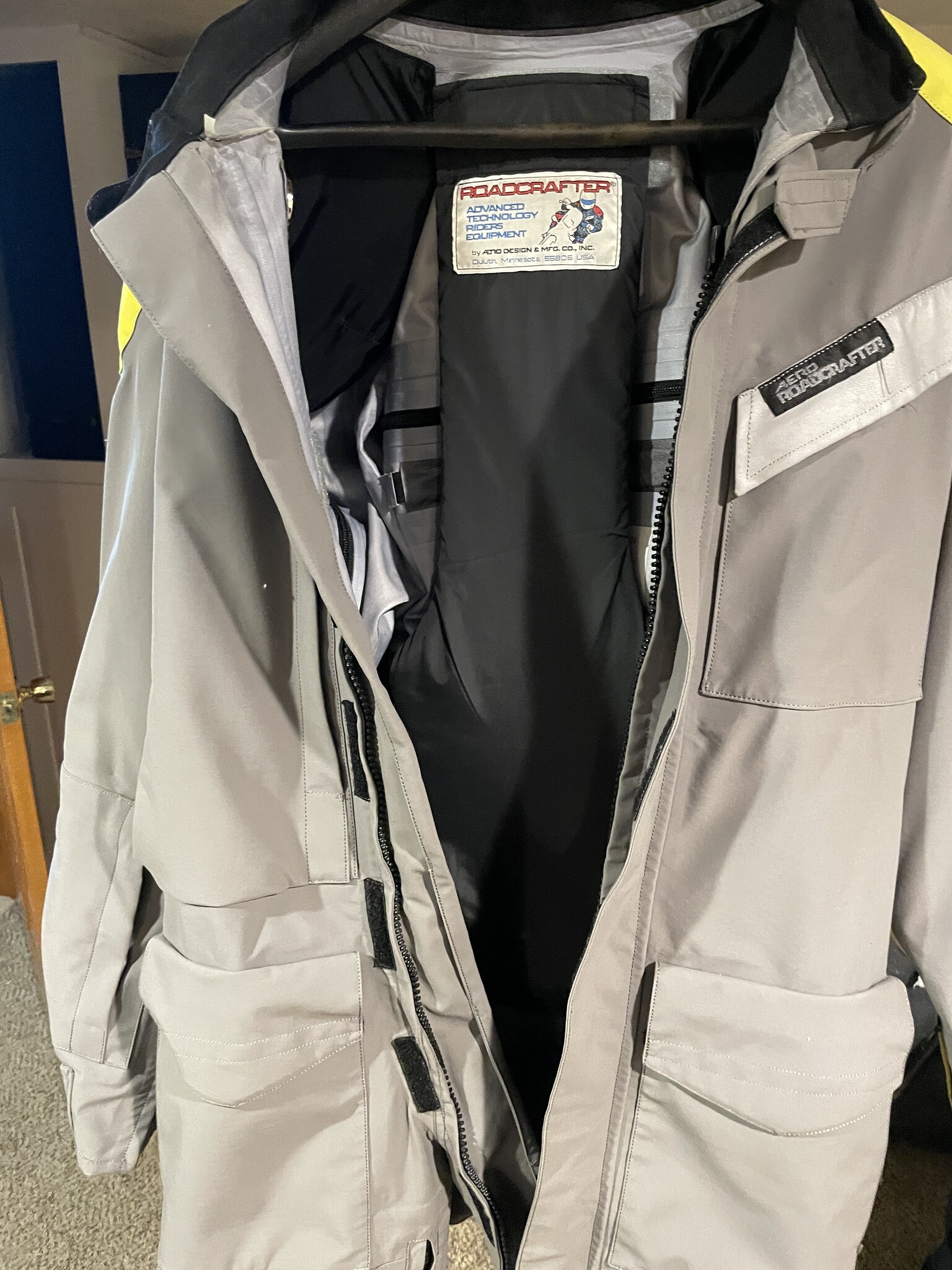 FS: Aerostich Roadcrafter 1 piece Grey/Neon 40 - $499 + Shipping (or ...