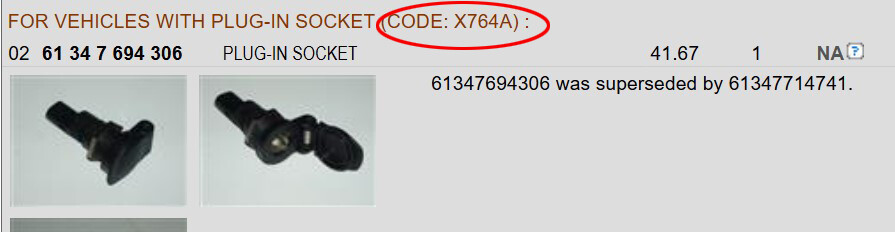 2021 RT Options - what is the "X0764 Plug-In Socket" - ShiftCam ...