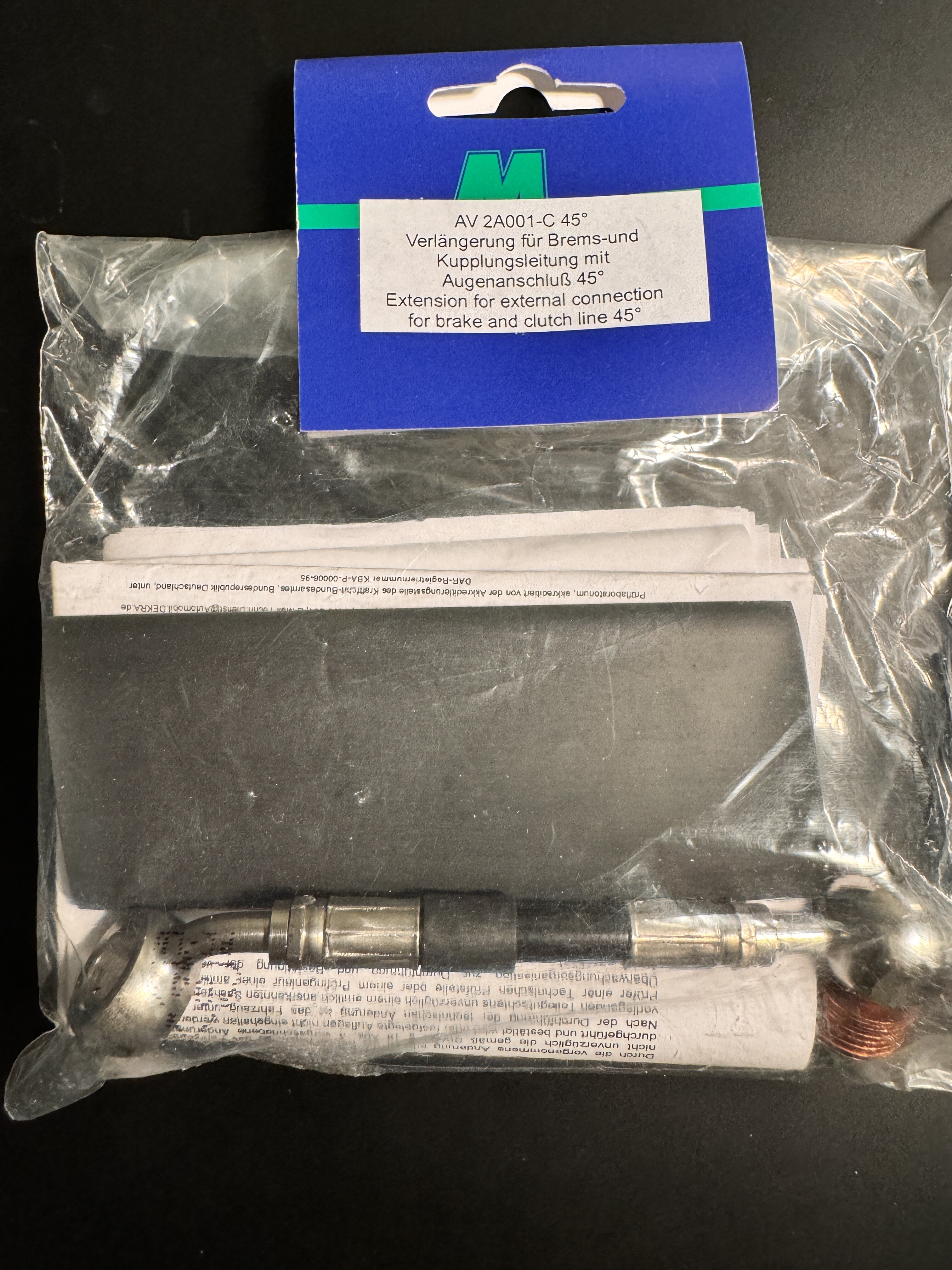 SOLD - Free MV Motorrad-Technik Brake Line Extenders (just pay shipping ...