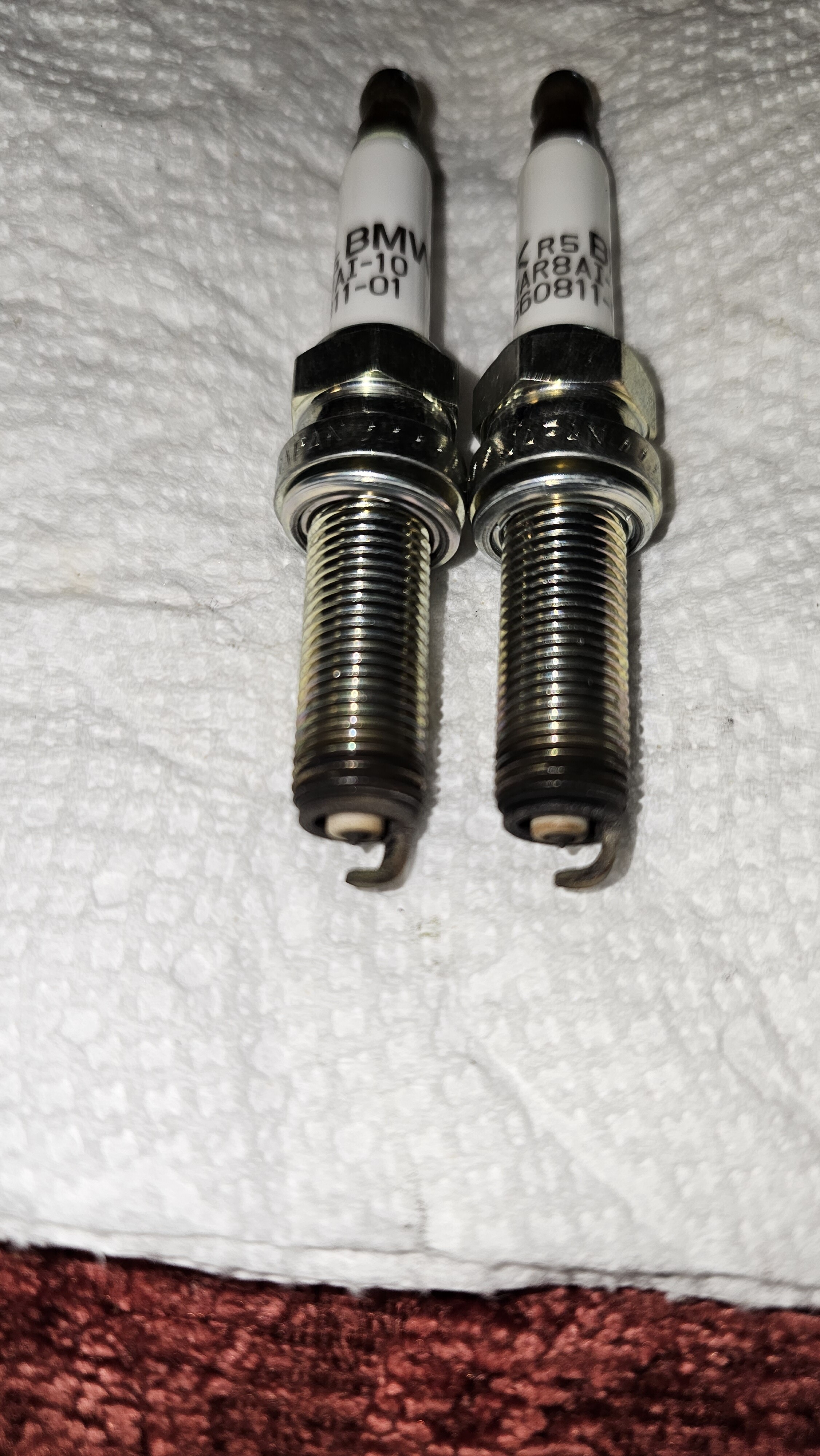 Question about new NGK LMAR8D-J spark plugs - Wetheads - BMWSportTouring