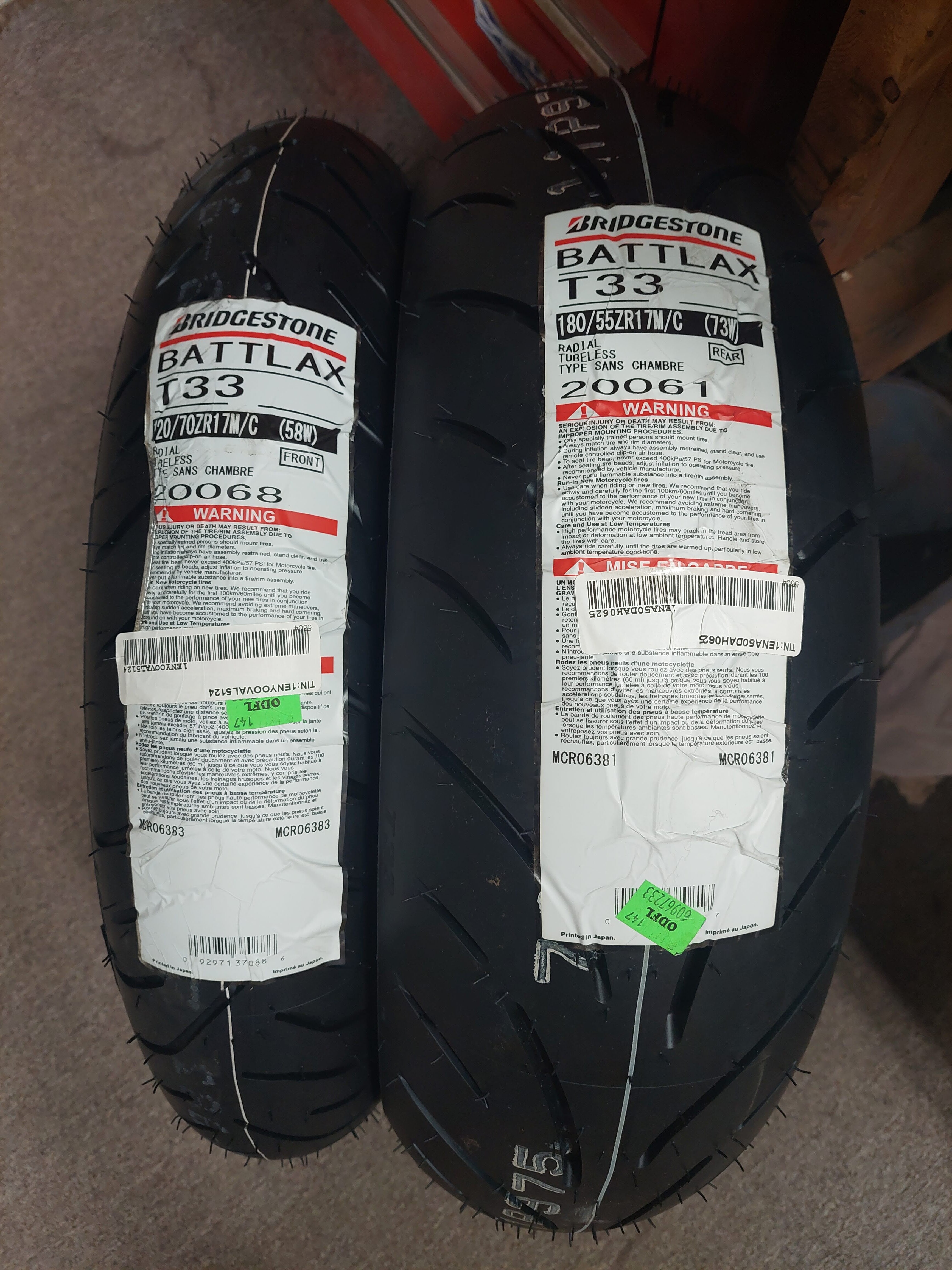 Bridgestone Tire Rebates $70 per set - Bike Related Things ...