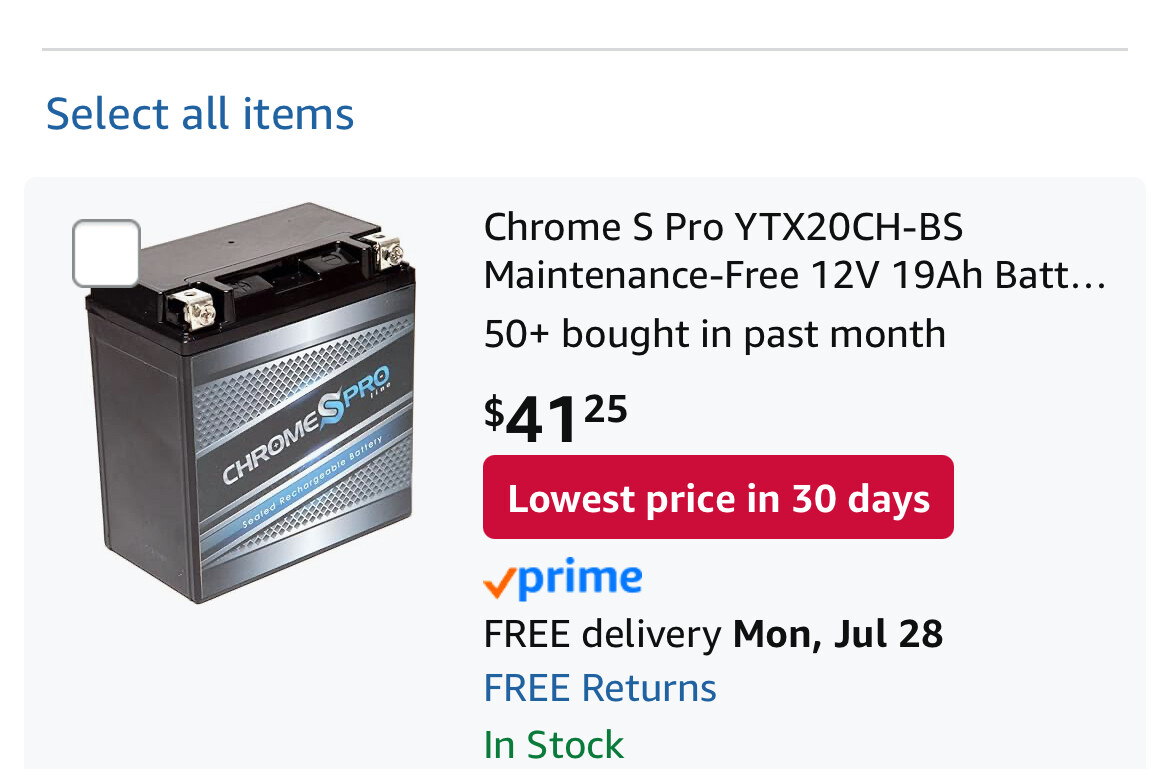 Replacement Battery Info for R1200RT WetHead/R1250RT ShiftHead ...