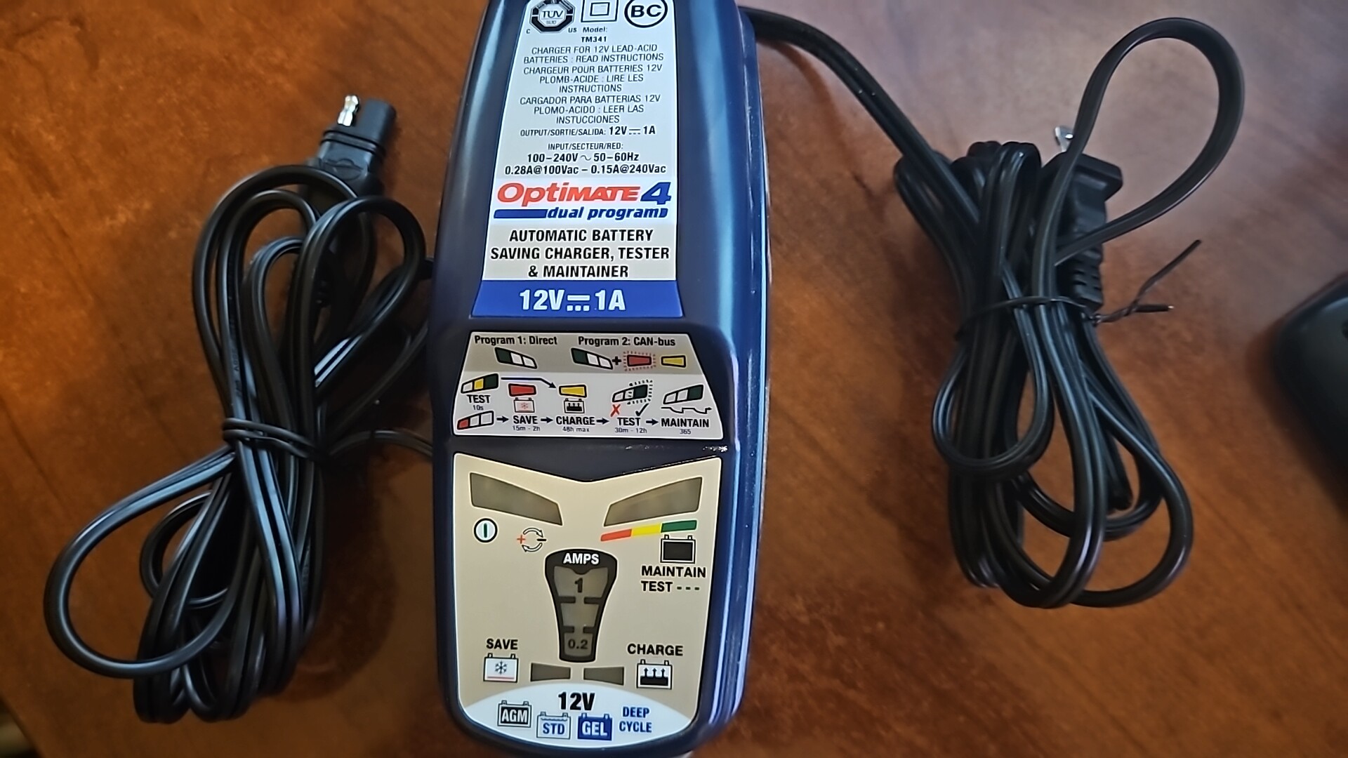 Optimate 4 Battery Charger - Like New - Parts and Accessories ...