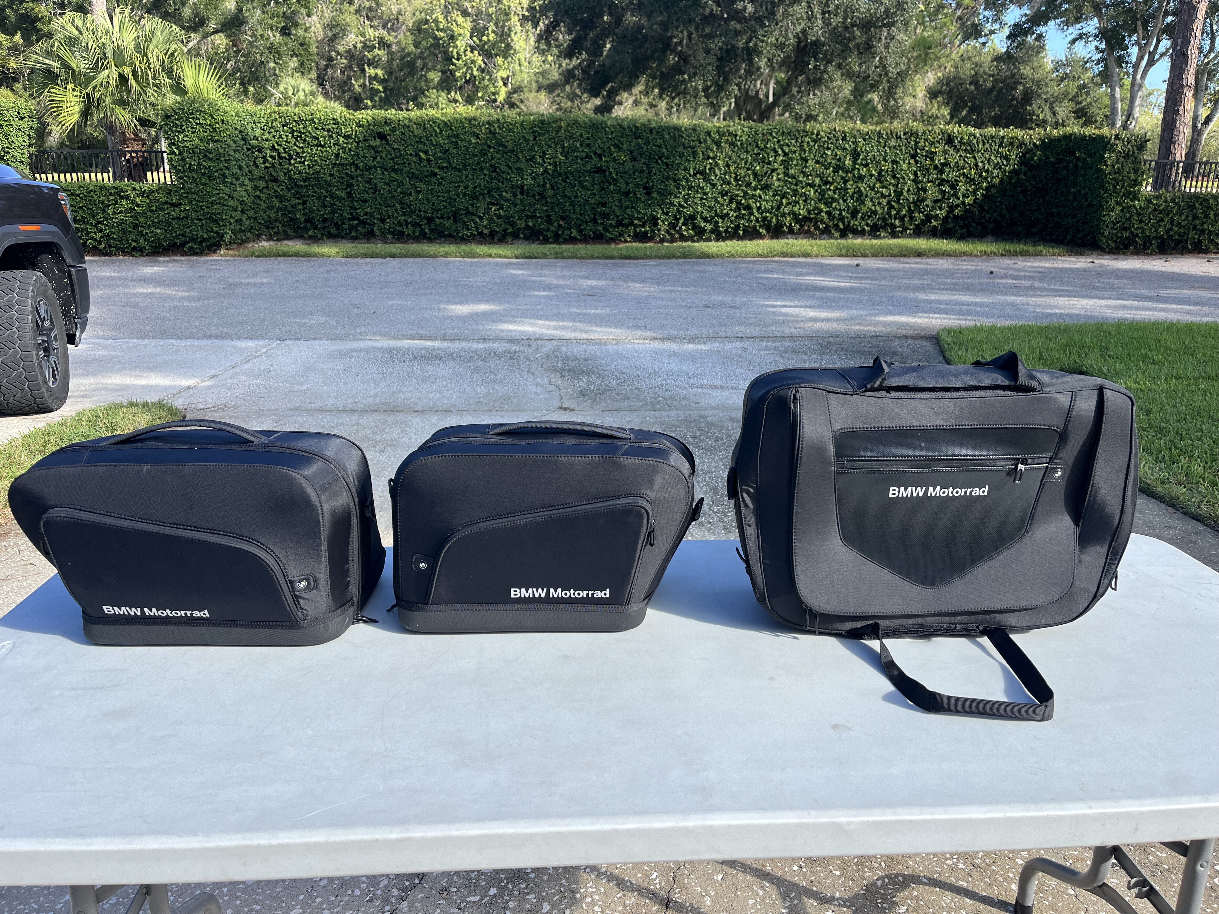 BMW OEM pannier and top case liners. $275 - Parts and Accessories ...