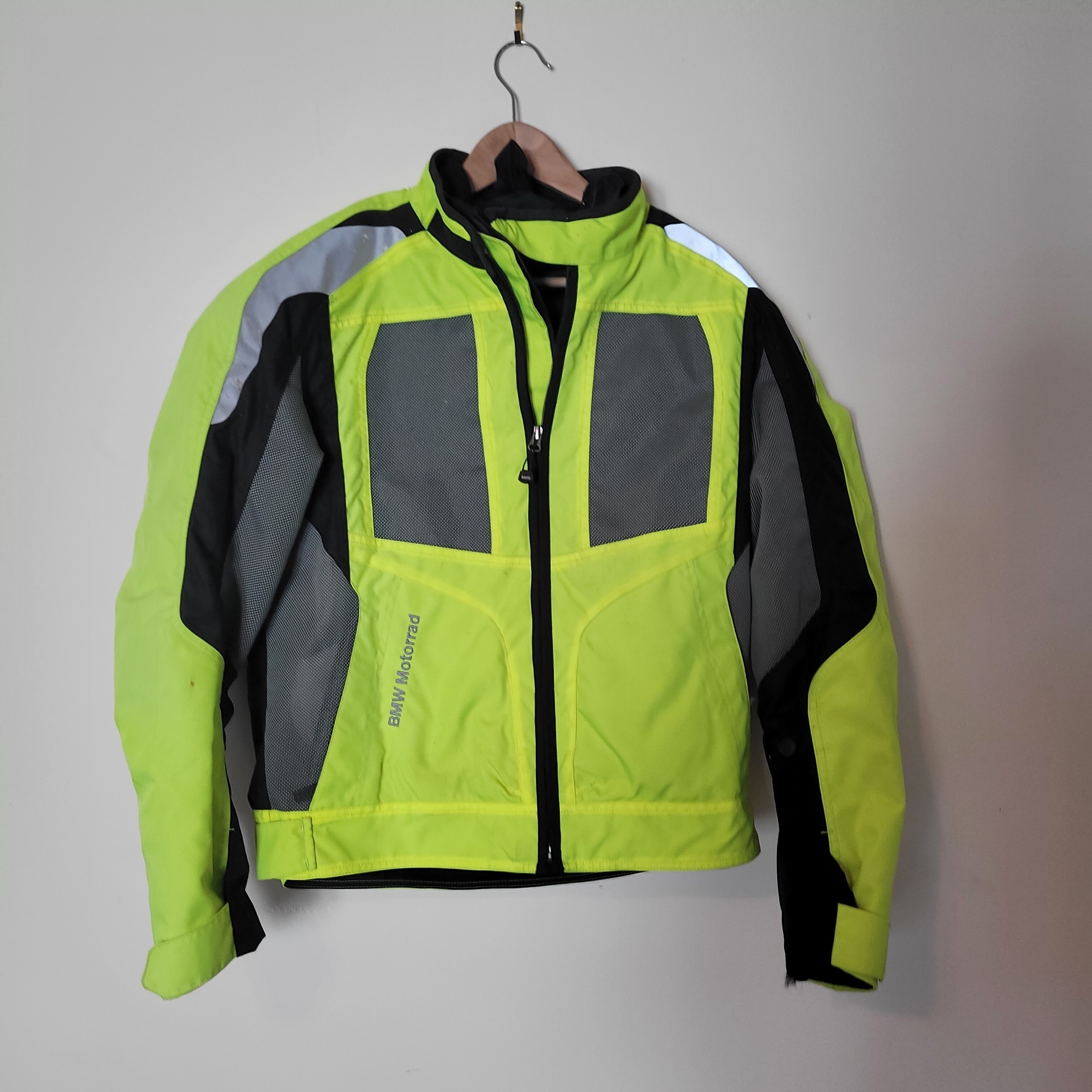 FS: BMW AirShell Motorcycle Jacket — Hi-Viz , Size 54 - Riding Gear ...